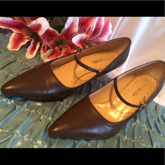 Chadwicks | Shoes | Chadwicks Ladies Mary Jane Brown Heel Shoes | Poshmark